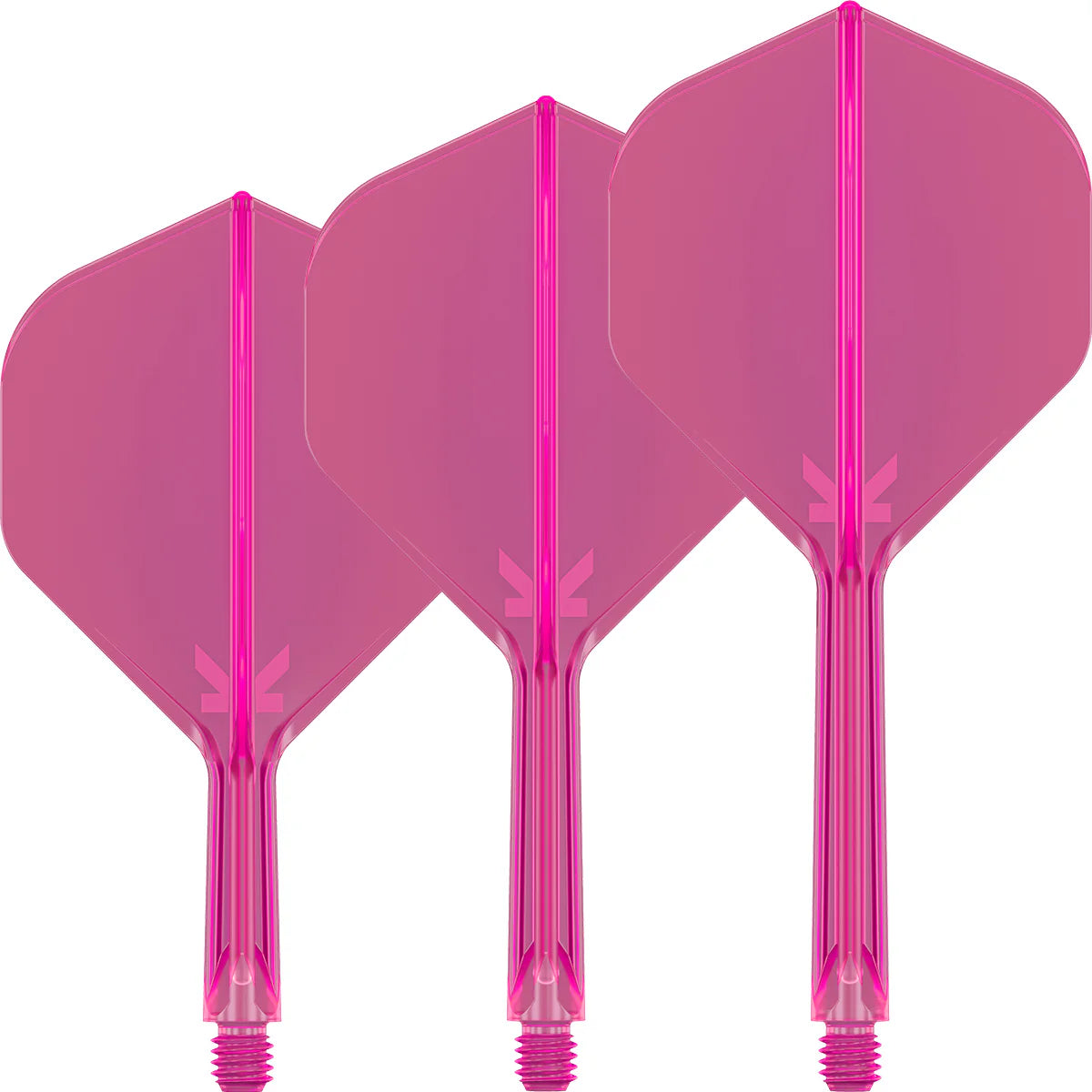 Target K-Flex Neon Pink No2 One Piece Flight – JLO Darts